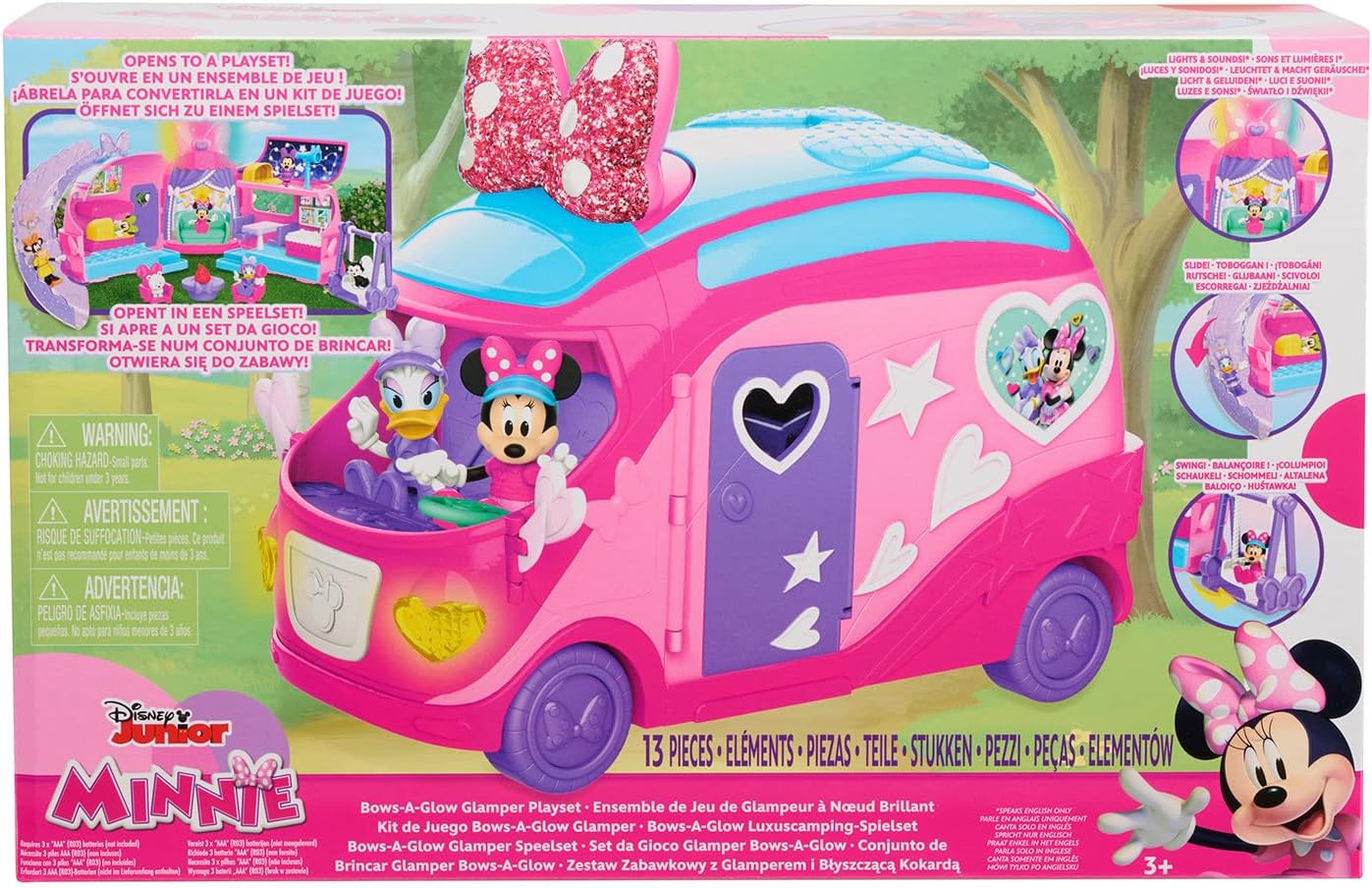 ¡Aventuras sobre ruedas! Autocaravana Rodante de Minnie Mouse - Disney ...